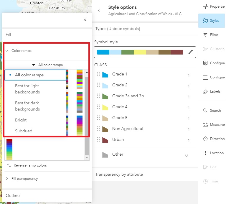 Solved: Can't find colorblind friendly ramps in Map Viewer... - Esri ...