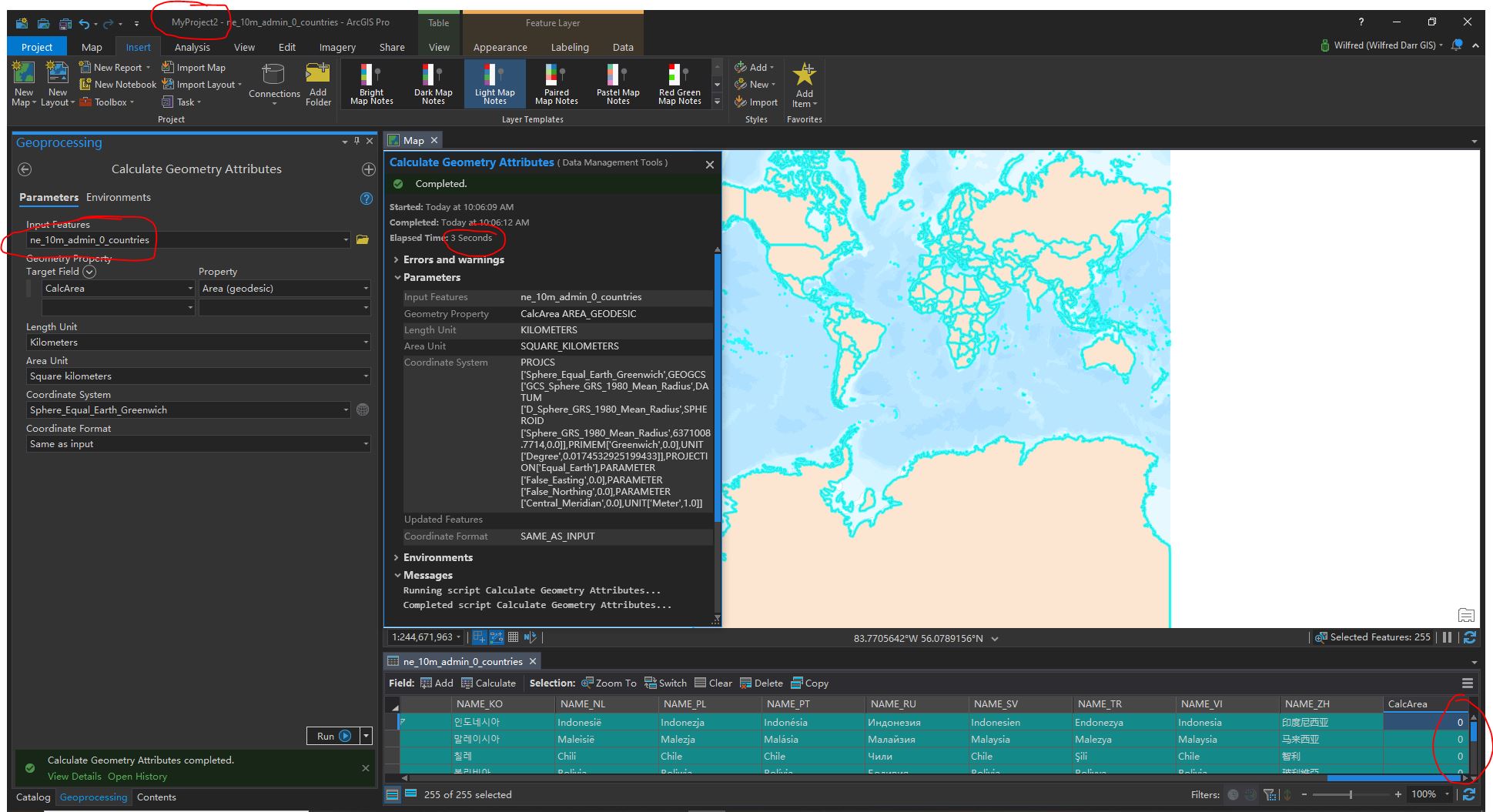 ArcGIS Pro - Calculate Geometry just does nothing,... - Page 2 - Esri ...
