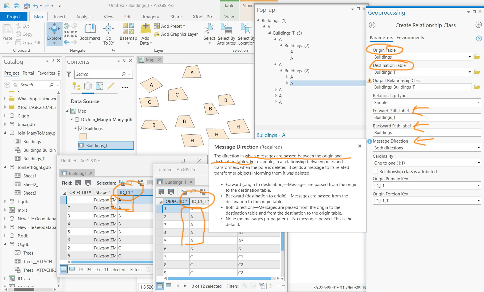 ArcGIS Pro 2.6: How the “message direction” is fel... - Esri Community