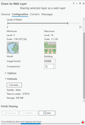 Solved: Web Share Stuck in a Loop - Esri Community