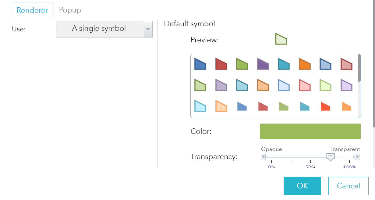 Solved: Analysis widget output Renderer and Popup missing ... - Esri Community