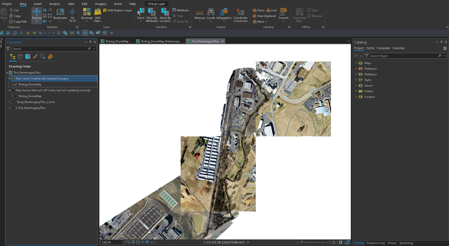 Solved: Imagery map service updates: how to update caches ... - Esri ...