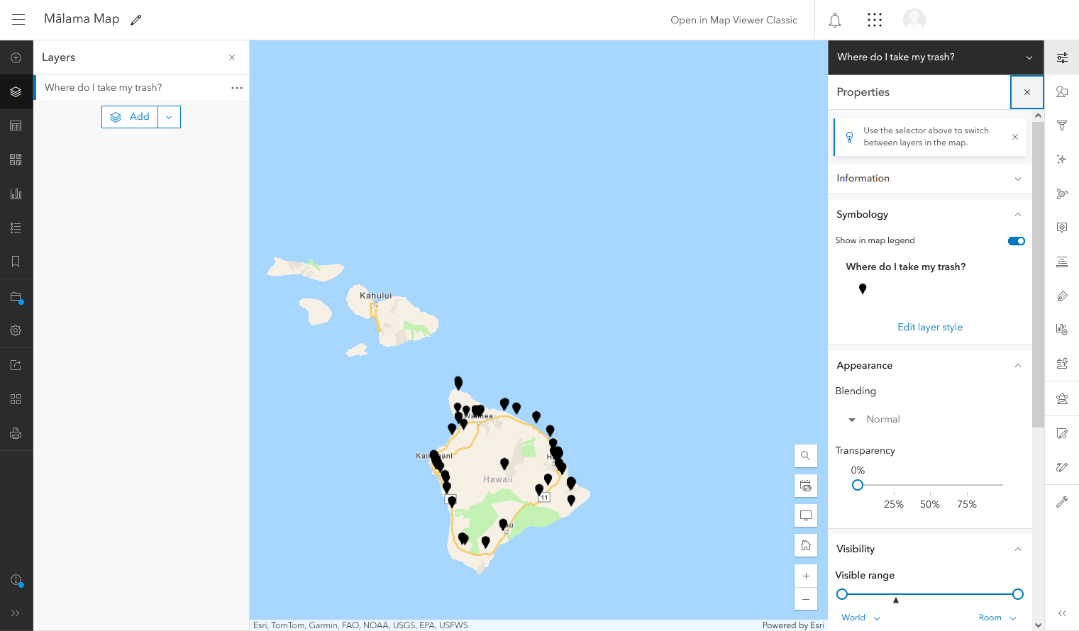 Solved: Filter Widget: Different Symbol/Color for Each Sel... - Esri Community