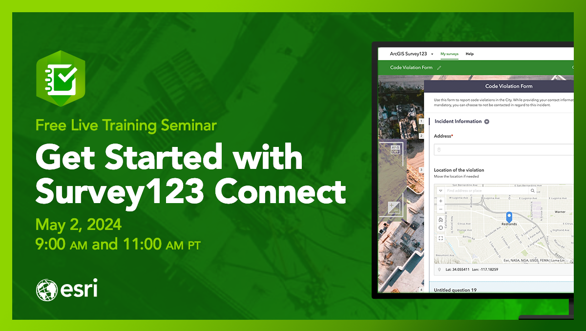 Get Started with ArcGIS Survey123 Connect - Esri Community