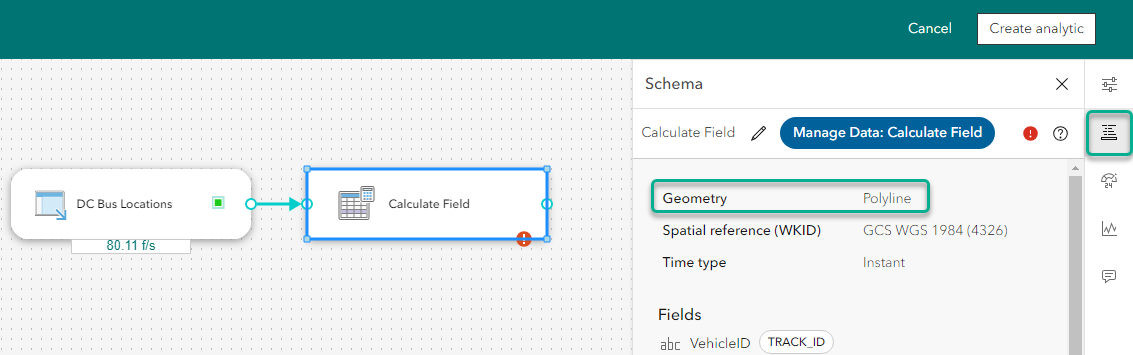 Using Arcade TrackGeometryWindow Function in ArcGI... - Esri Community
