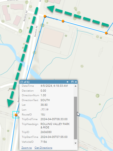 Using Arcade TrackGeometryWindow Function in ArcGI... - Esri Community