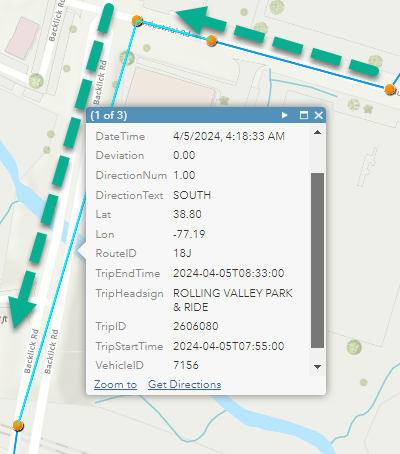 Using Arcade TrackGeometryWindow Function in ArcGI... - Esri Community