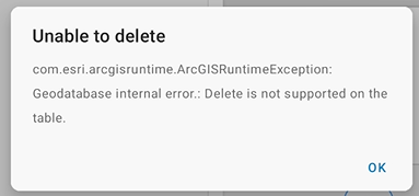 Error in Field Maps When Deleting Feature - ArcGIS... - Esri Community