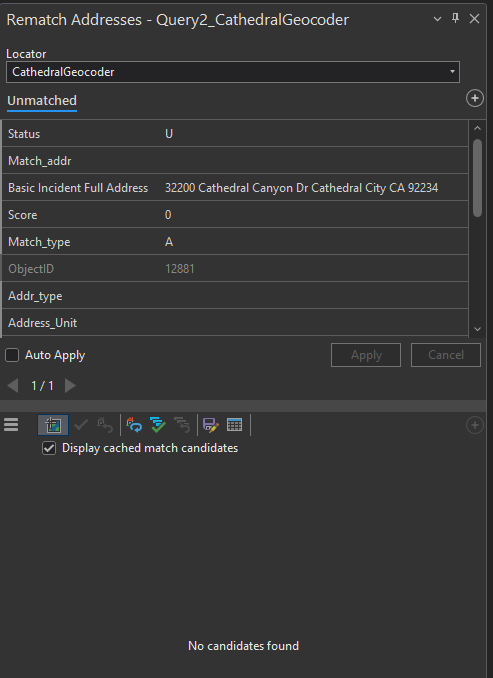 Locate & Geocoder using same Published service ret... - Esri Community