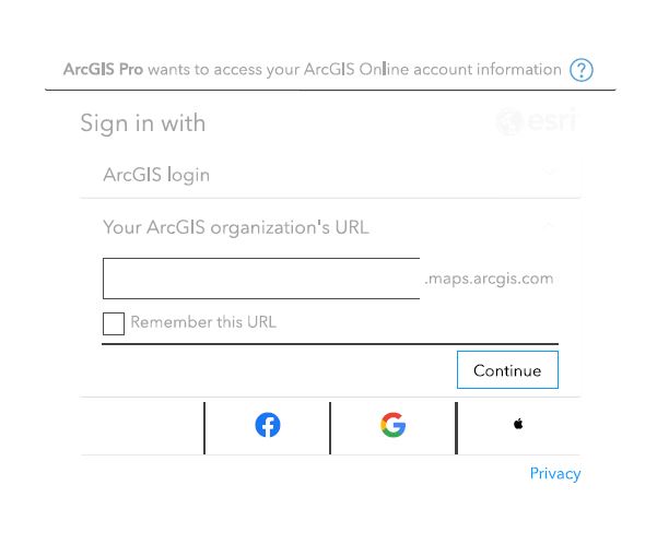 Solved: Can't login to ArcGIS Pro, login screen stays empt... - Esri ...