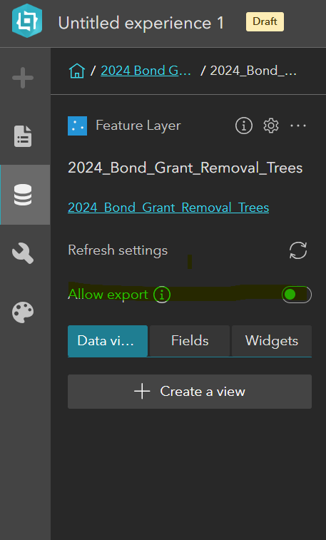 ArcGIS Experience Builder - Chart Widget - Esri Community