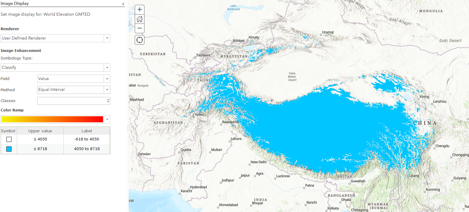 How to display or color code only areas of a map t... - Esri Community