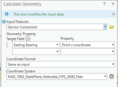 Solved: Calculate Geometry fails - Esri Community