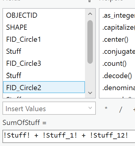 Create Sum of Fields from Multiple Layers - Esri Community