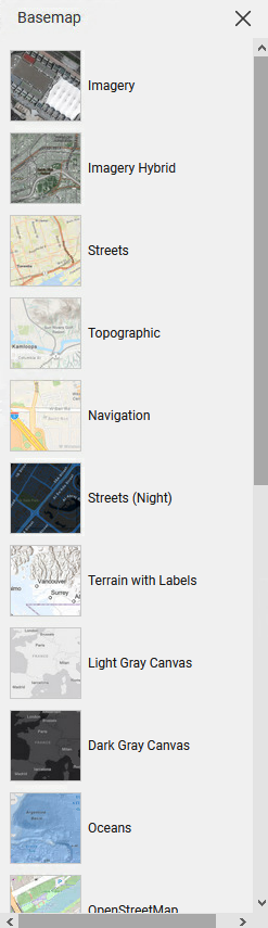 Configure Basemaps in Experience Builder? - Esri Community