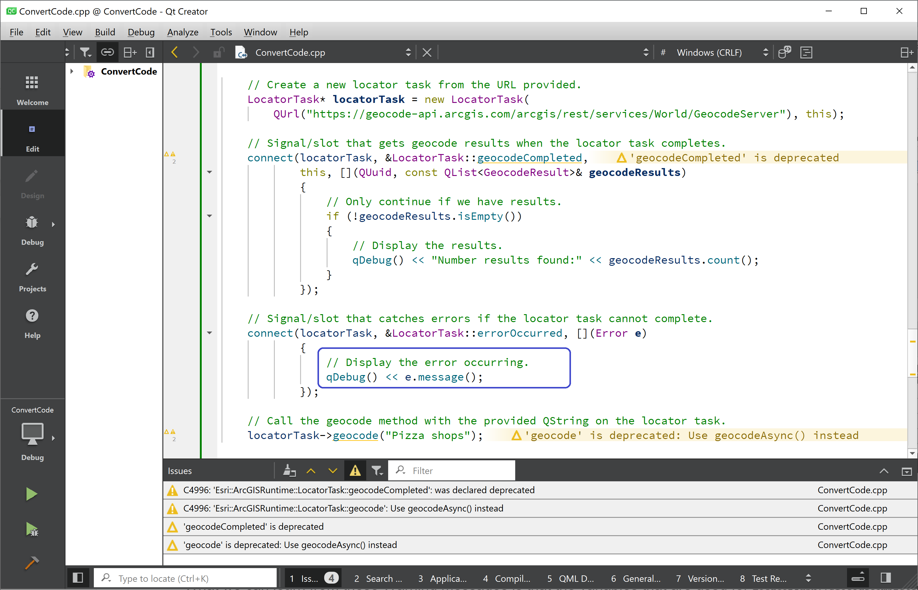 Migrating to QFuture/Async coding patterns in the ... - Esri Community
