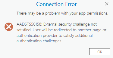 Solved: Authentication Provider Error with Azure AD connec... - Esri ...