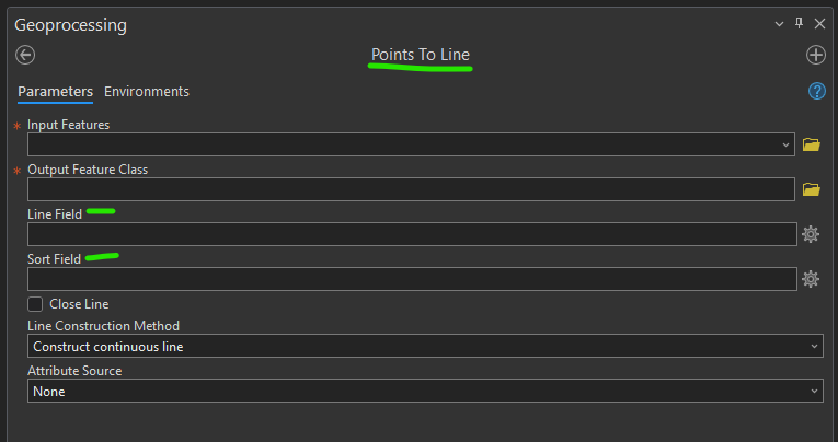 creating track lines from coordinate data - Esri Community