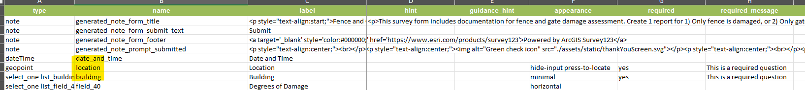 Survey 123 Report Template Location Coordinates - Esri Community