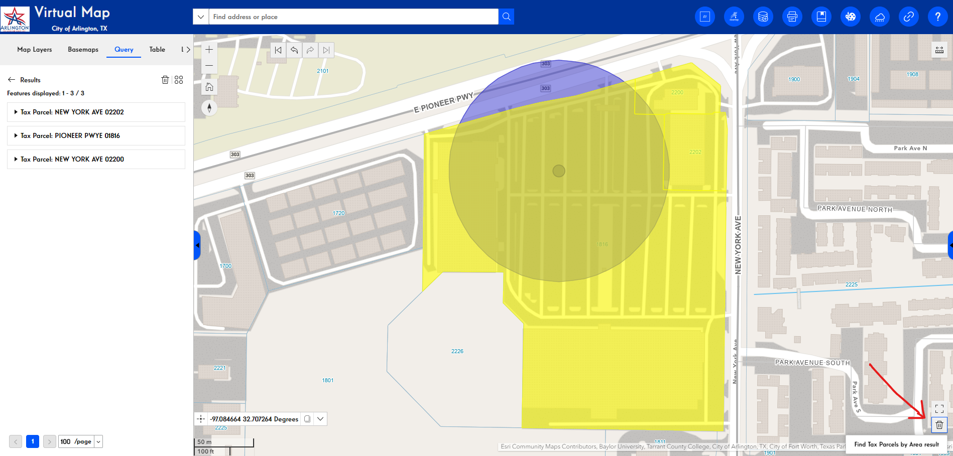 Solved: Query tool show on map can't clear highlighted fea... - Esri ...
