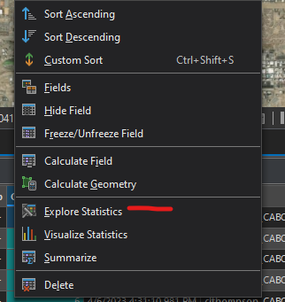 Solved: Summary Statistics Popup? - Esri Community