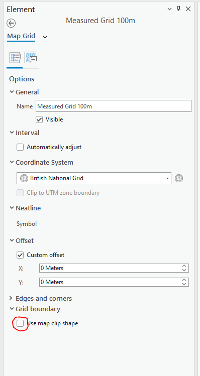 Solved: How to keep grid outside map frame when using a cl... - Esri ...