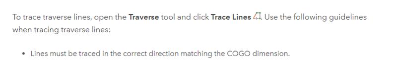 Allow the Traverse tool to trace lines in any dire... - Esri Community