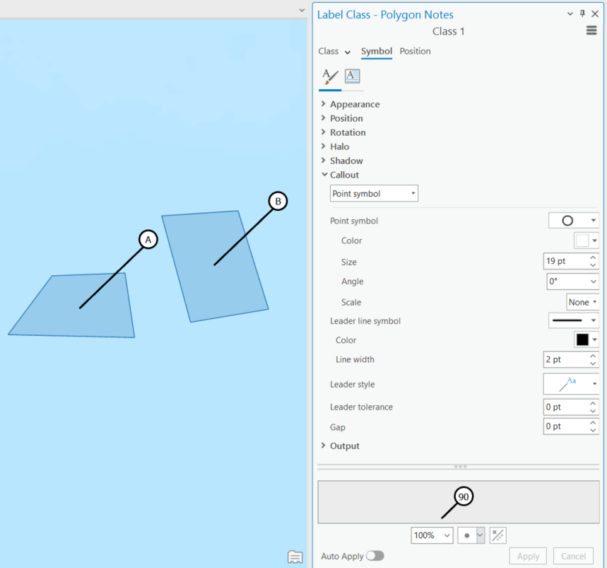 Circular callout backgrounds - Esri Community