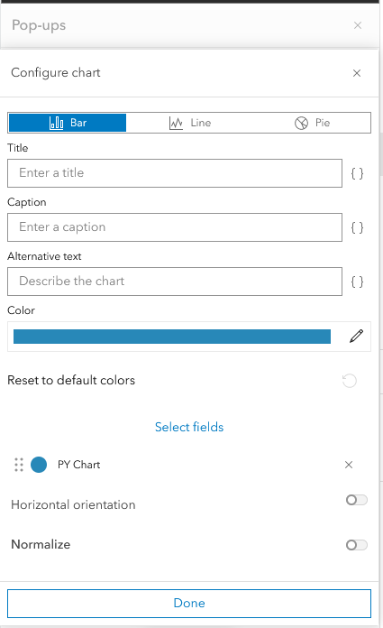 Solved: Custom Arcade Chart in Popup - Esri Community