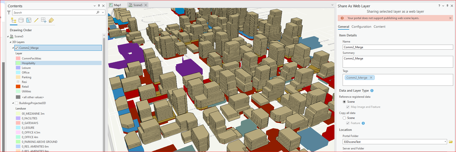 Solved Your Portal Does Not Support Publishing Web Scene Esri Community