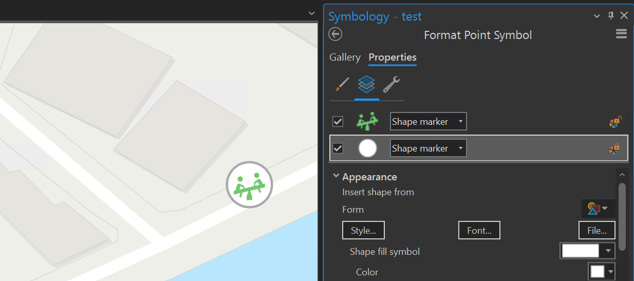 Solved: Having a layer symbol with a transparent backgroun... - Esri ...