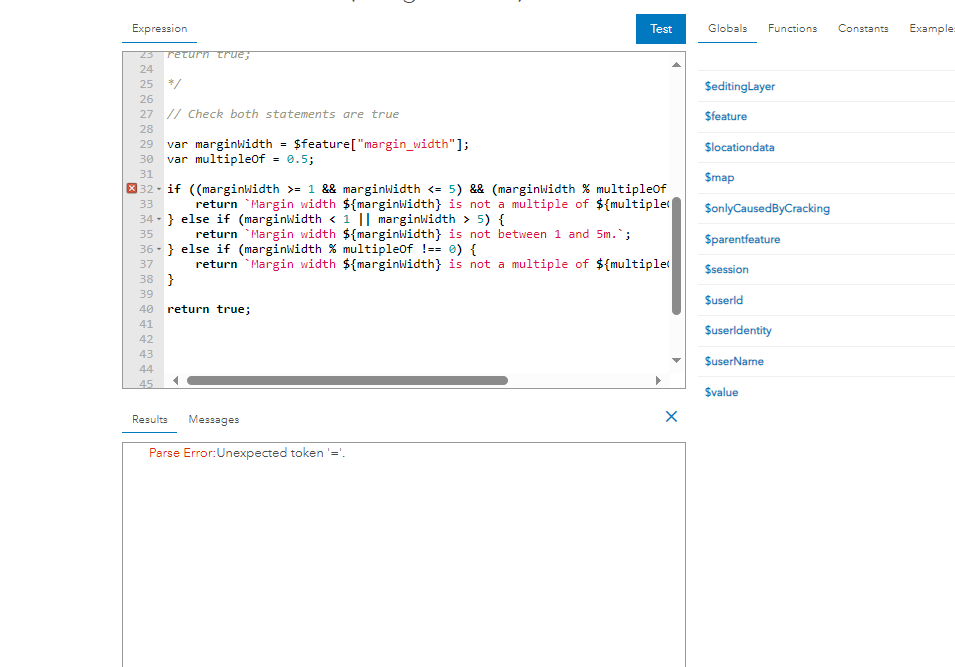 Solved: Create validation with multiple If statements in S... - Esri Community