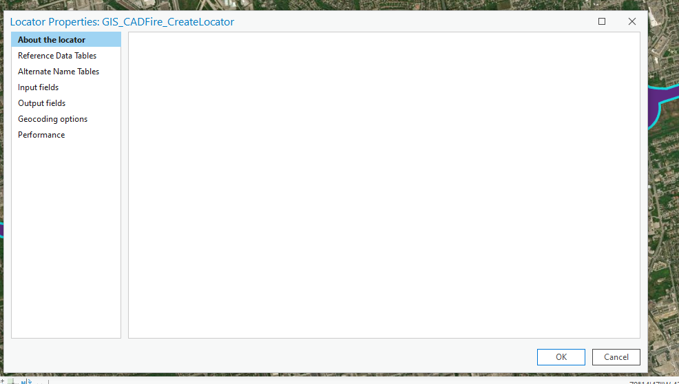 Locator Properties are blank. - Esri Community