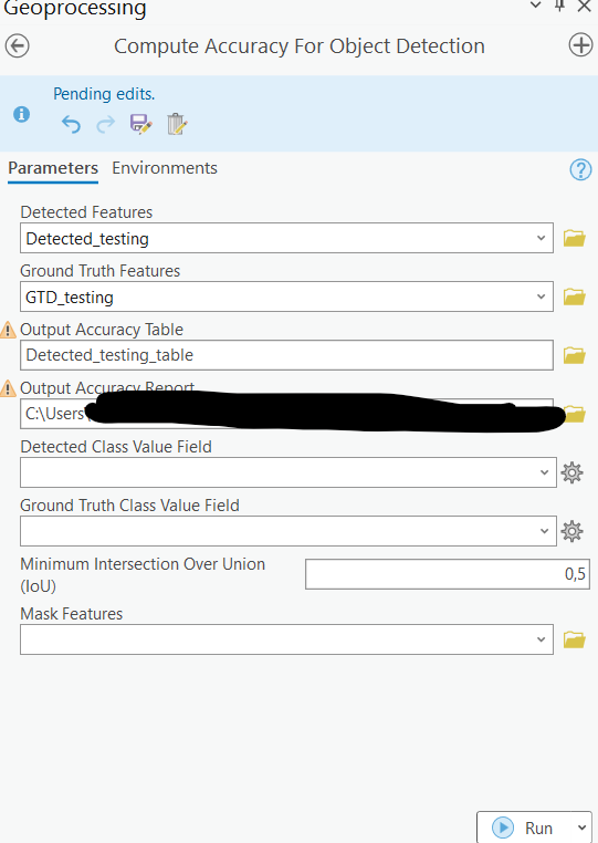 Solved: "Compute Accuracy For Object Detection" does not f... - Esri Community