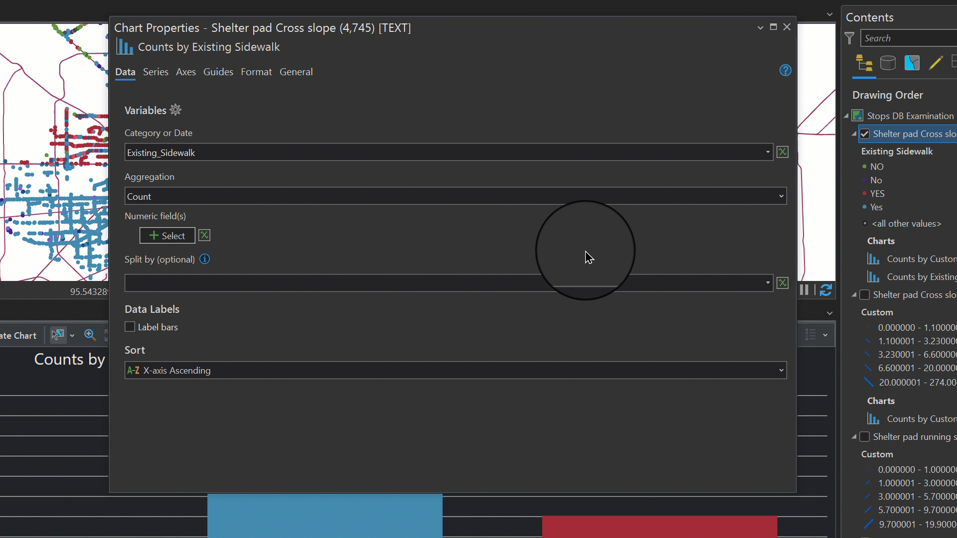 Chart Data Labels disable when switching formats - Esri Community
