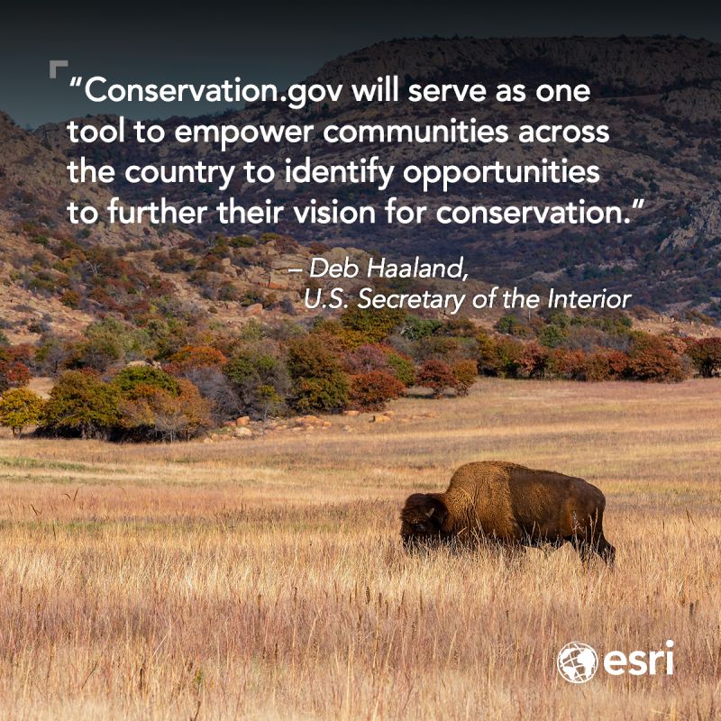 Conserve and Restore Lands with Conservation.gov - Esri Community