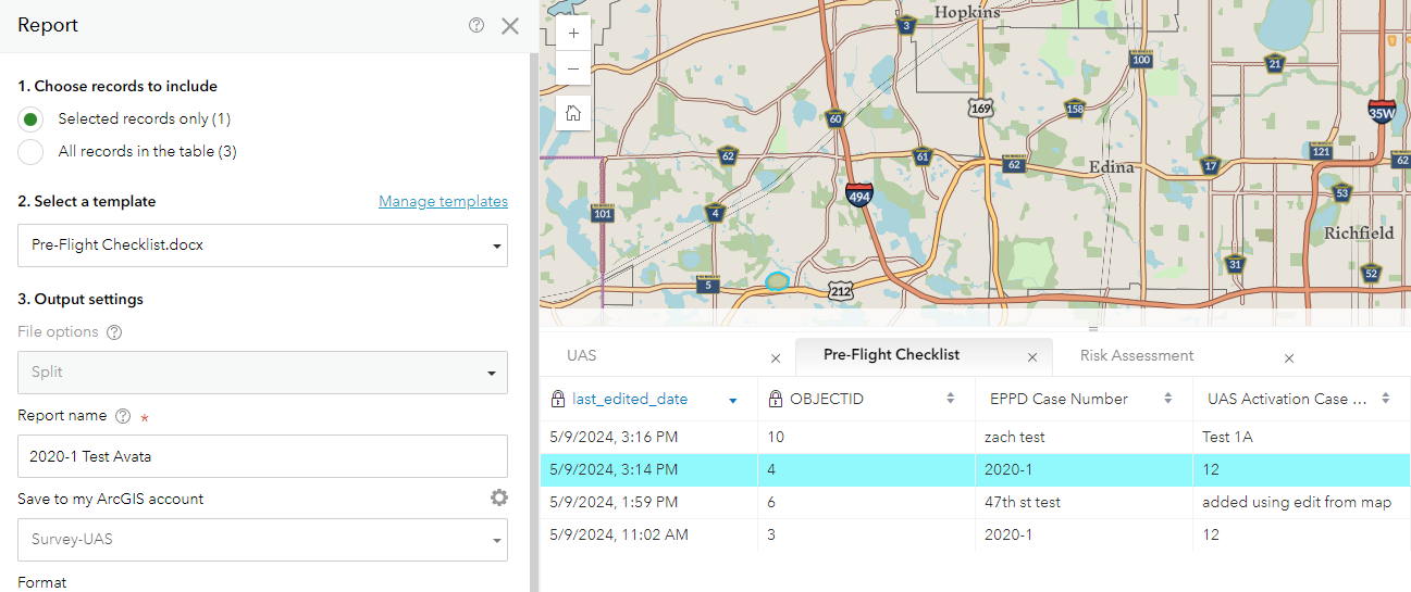 Solved: How to Generate Report of Only Selected Repeat - Esri Community