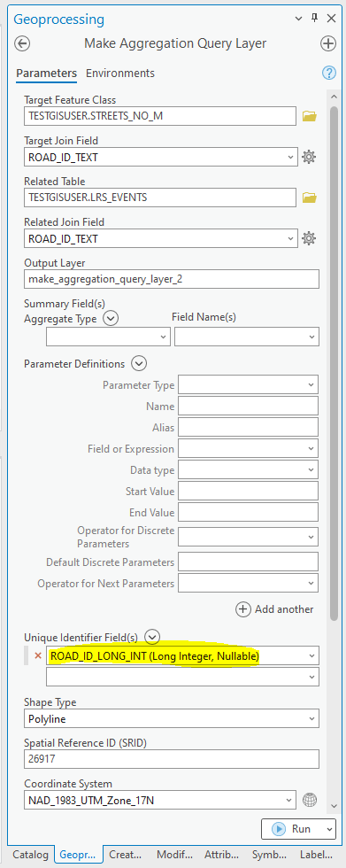 Make Aggregation Query Layer — Use Text Column As Esri Community