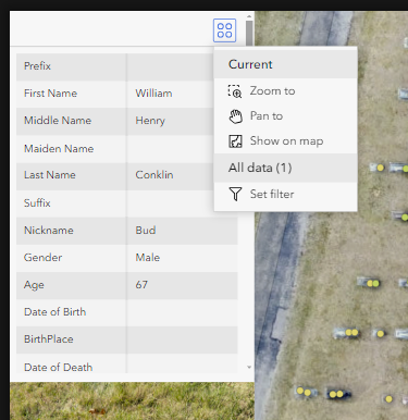 Solved: Removing the menu button from Feature Info Widget - Esri Community