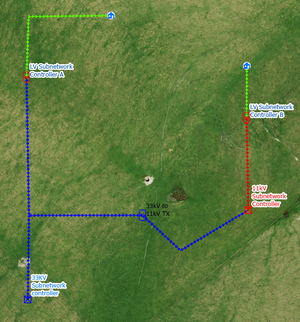 Solved: Downstream Tracing across multiple tiers - Esri Community