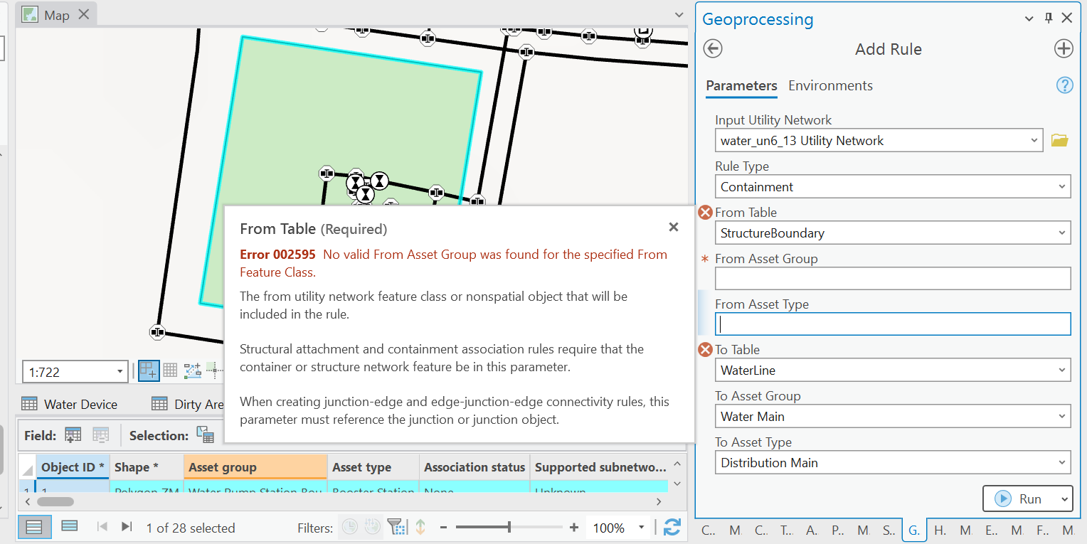 Containment issues in the utility network - Esri Community
