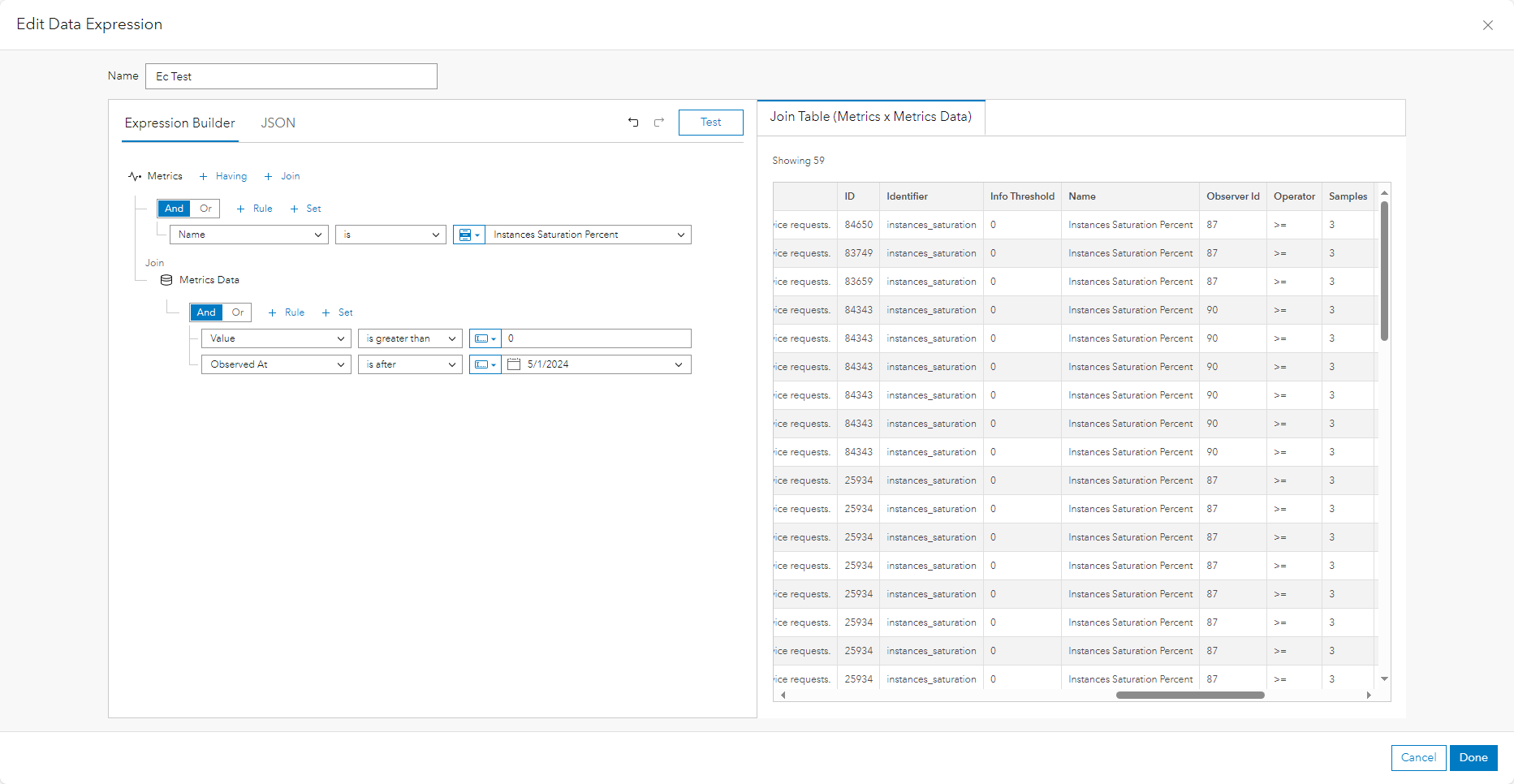 Expression builder query is not honored when a col... - Esri Community