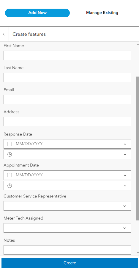 Fields to Input Data not Appearing - Edit Widget E... - Esri Community