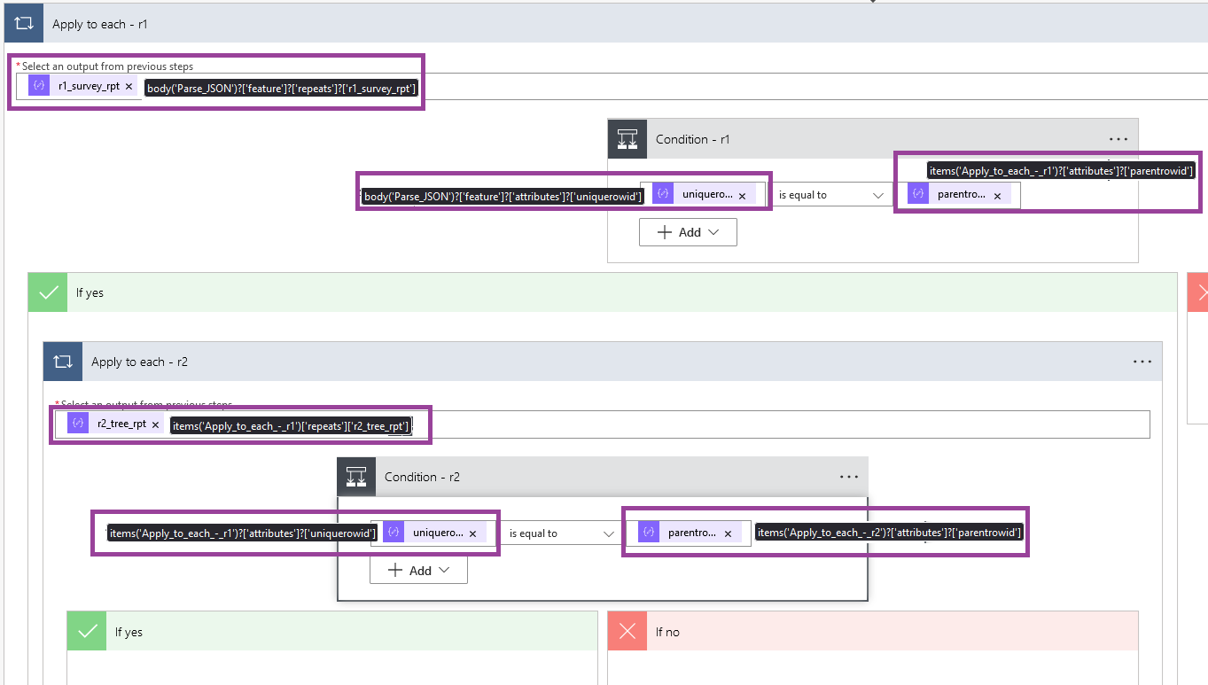 Guide Working With Nested Repeats In Power Automa Esri Community