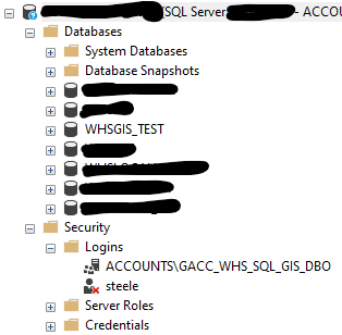 Solved: MSSQL Database Roles to make Schema Changes on a s... - Esri Community