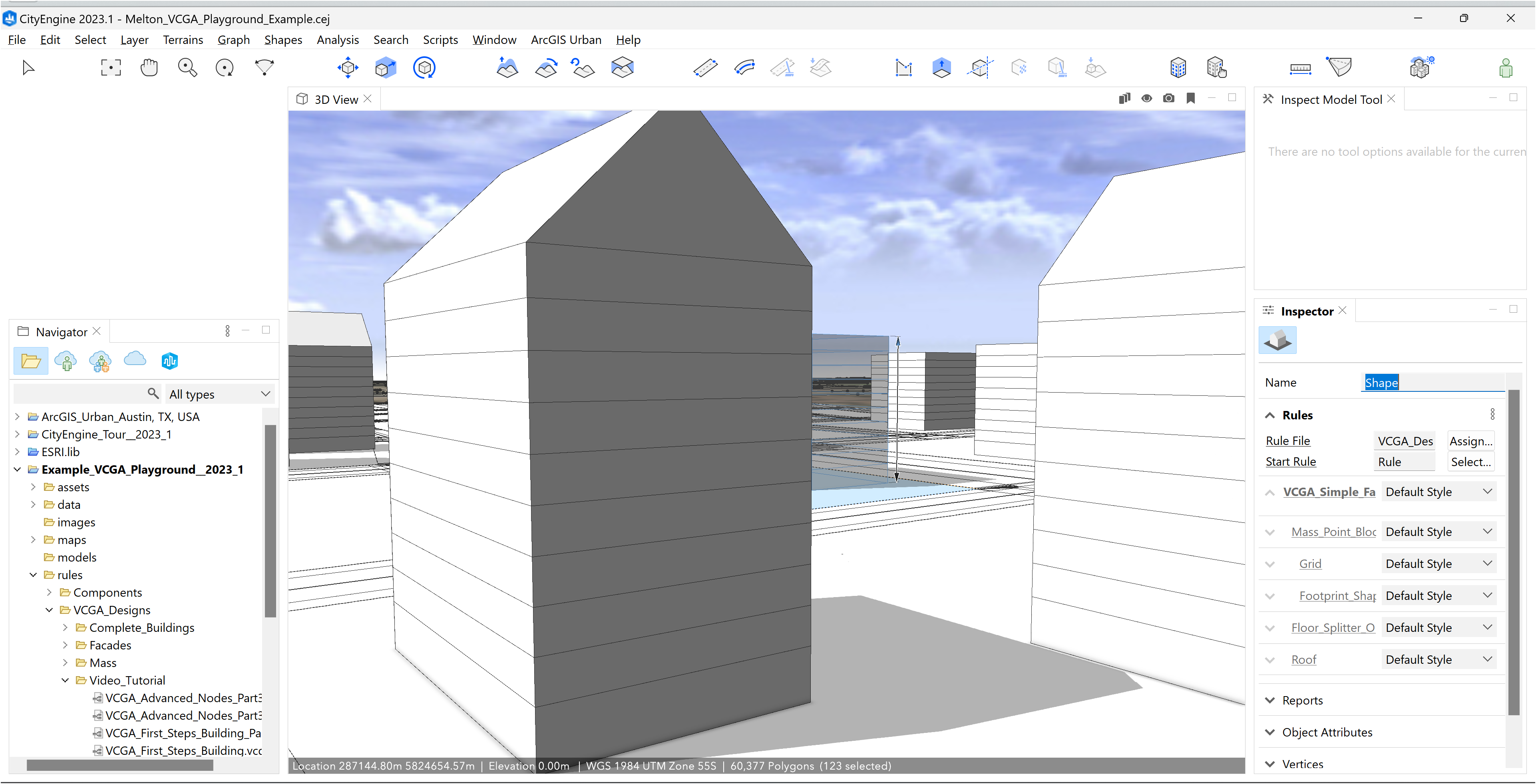 Scene and Visual CGA Editor Windows Not Visible Af... - Esri Community