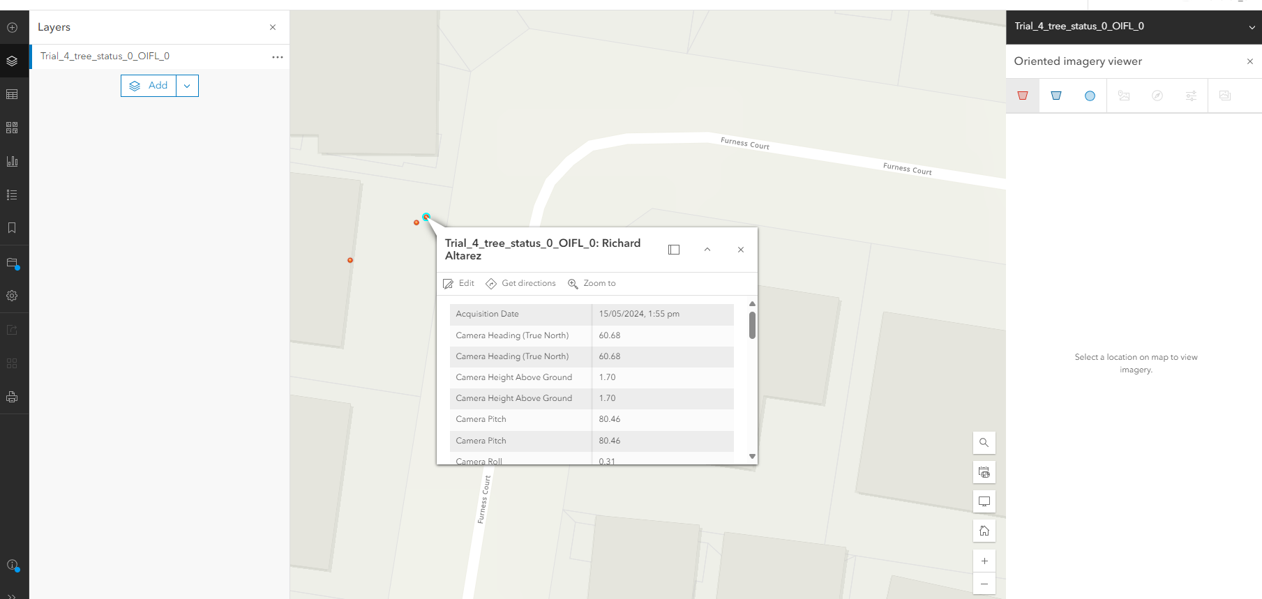 Solved: Oriented imagery viewing in classic and new viewer... - Esri ...