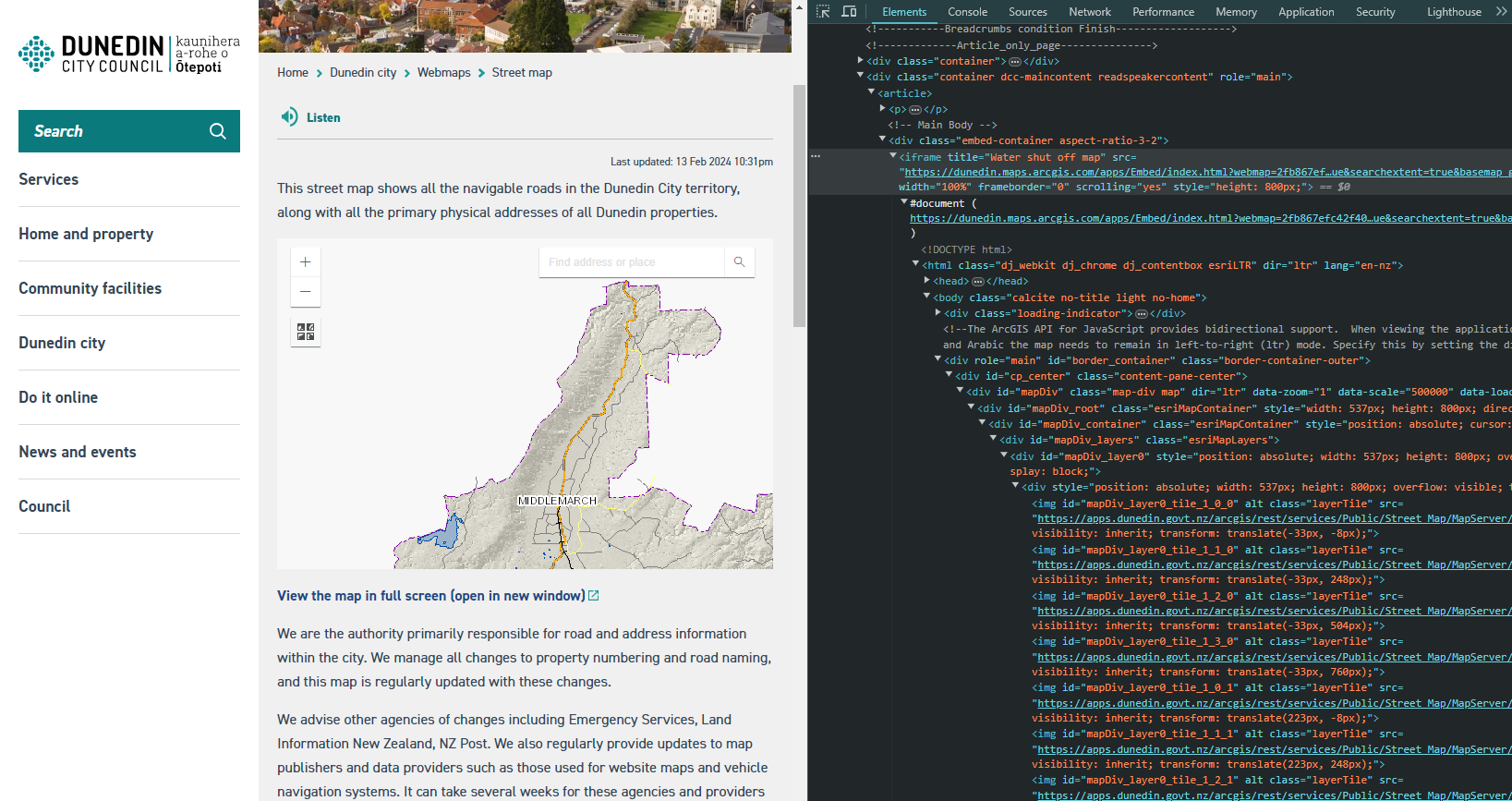 Access web map from web page in ArcGIS Online - Esri Community