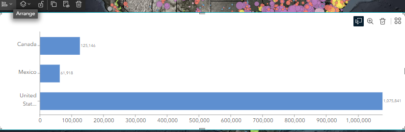 Solved: Formatting labels of a bar chart within experience... - Esri Community