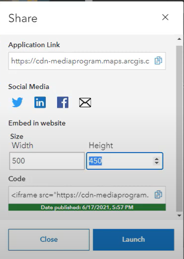 Access web map from web page in ArcGIS Online - Esri Community